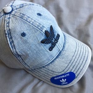 adidas | Accessories | Nwt Adidas Originals Firebird Denim Cap Hat ...
